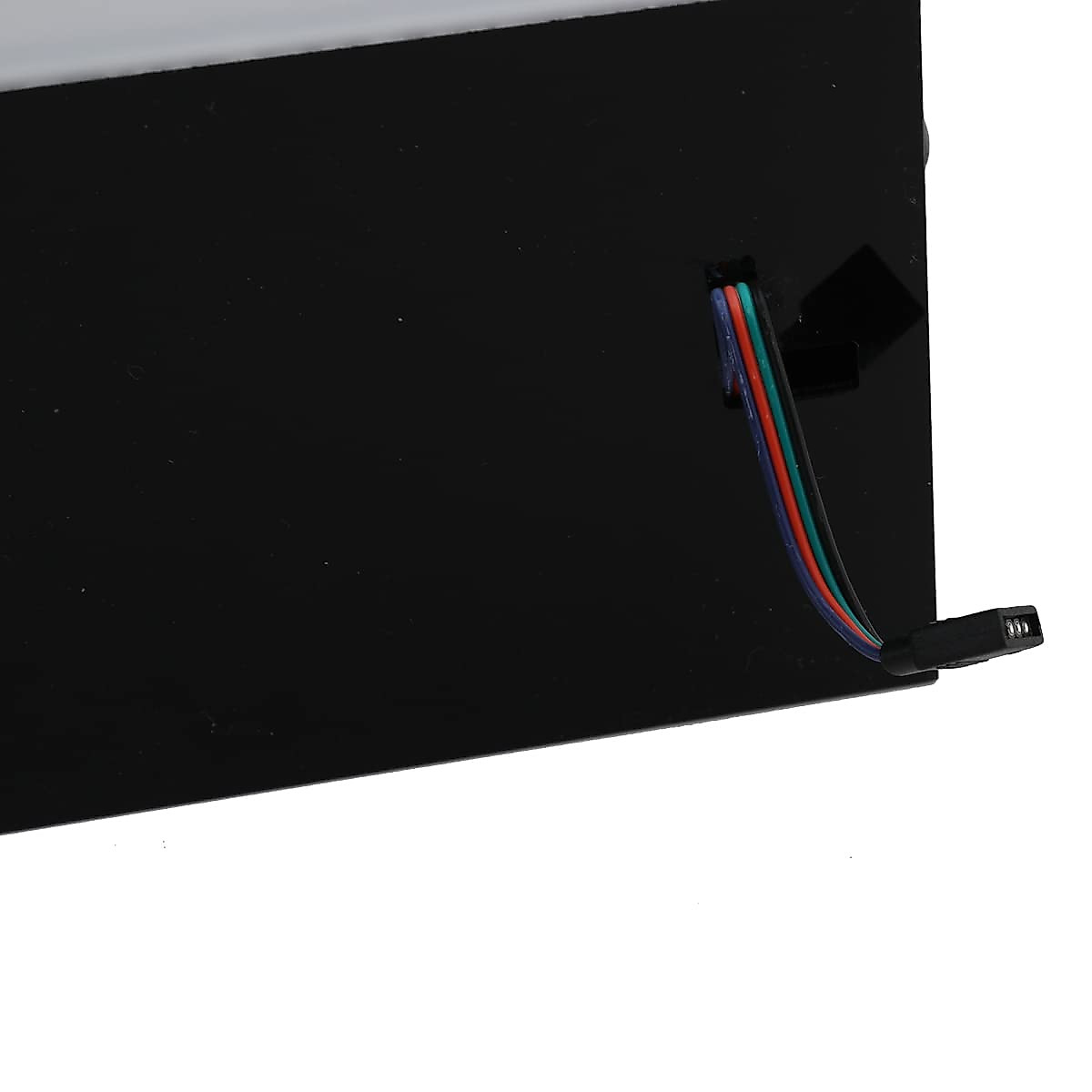 Cozyel 31 Inch 4 Step LED Lighted Liquor Bottle Display Illuminated Liquor Bottle Bar Display Stand LED Display Shelf 4 Tier Home Bar Drinks Lighting Shelves with Remote Control, Adapter