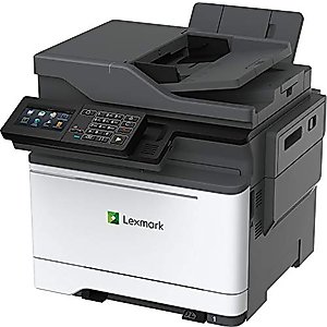 Lexmark MC2640adwe Multifunction Color Laser Printer with Duplex Printing, 40 ppm, Built in Wi-Fi (42CC580)m White/ Gray, Medium