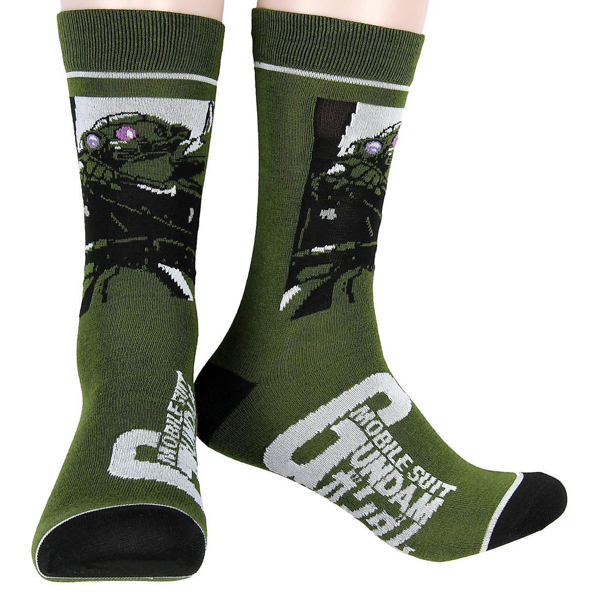 Mobile Suit Gundam Socks Mobile Weapons 5 Pack Adult Crew Socks