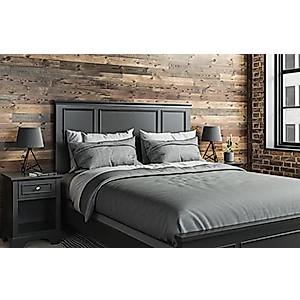 Homestyles Bedford Queen Bed, Black