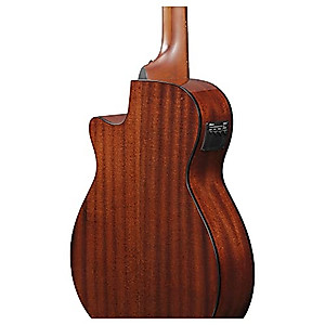 Ibanez AEGB24E Acoustic Electric Bass, Mahogany Sunburst Gloss