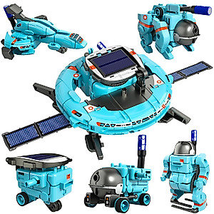 Lucky Doug STEM Projects for Kids Ages 8-12 12-16, 6-in-1 Building Science STEM Kits for Solar Robot Kit Space Toys Birthday Gifts for 8 9 10 11 12 13 14 15 16 Year Old, Boys Girls Teens