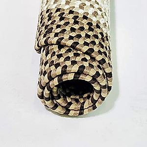 Colonial Mills Marin Braided Rug, 4x6, Sand