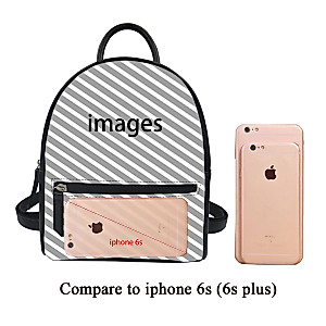 Amzbeauty Small Shoulder Bag Cool Skull Printed Cheap Mini Women Backpack for Outdoor