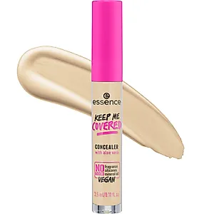 essence | Keep Me Covered Concealer (20 | Fair)| Lightweight, Non-Comedogenic, Buildable Coverage | Vegan, Cruelty Free & Paraben Free