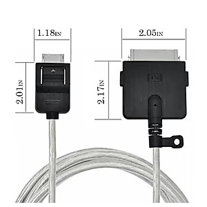 One Invisible Connection Cable for Samsung Neo QLED 8K Smart TV Model QN95A, QN700A, QN800A, QN900A, Compatible BN39-02688A E343577 21302 N23UC0870, 8FT (2.5M), Silver, NOT fit Samsung Frame TV