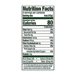 Amazon Fresh Brand, Wild Caught Flounder Boneless Skinless Fillet Portions, Frozen, Sustainably Sourced, 1 Lb