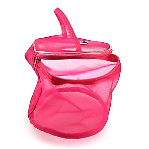 Ciieeo Portable Knitting Yarn Balls Accessories Storage Tote Bags Knitting Bag Yarn Mesh Container Empty Yarn Basket Mesh Storage Bag Knitting Yarn Bag Yarn Tote Crochet Organizer Travel