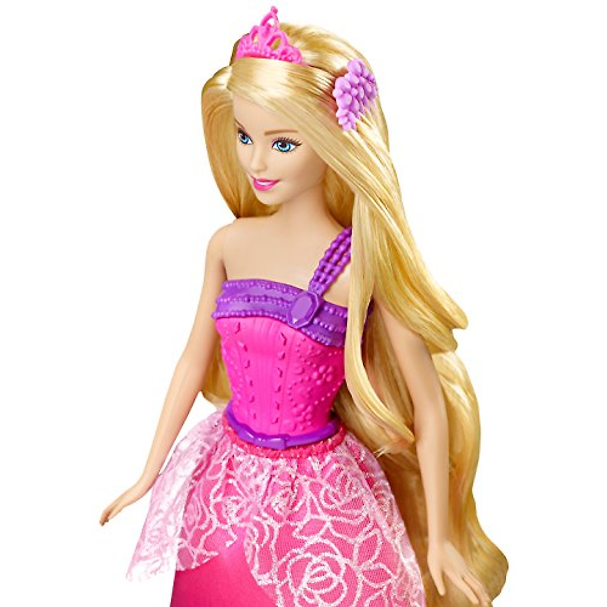 Barbie Endless Hair Kingdom Princess Doll, Pink