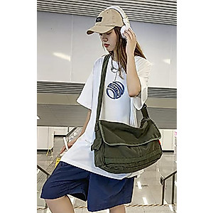 Hobo Bag for Women Canvas Tote Bag Messenger Bag Large Shoulder Bag Cute Crossbody Bag Satchels Bag Handbag College Bag 2023