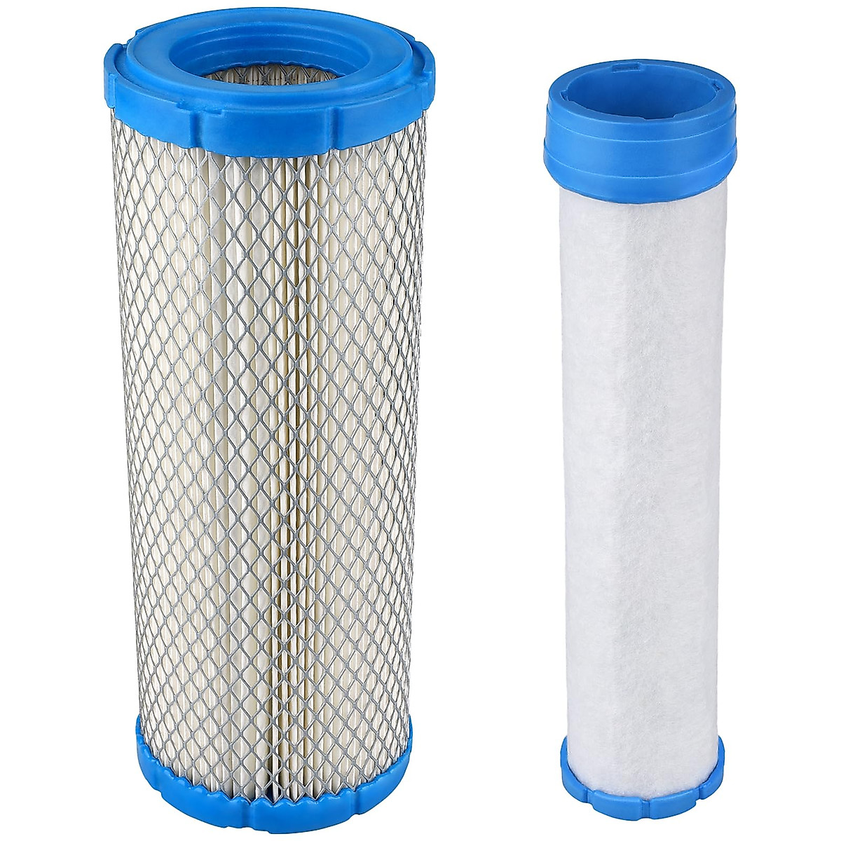 11013-7044 & 11013-7045 Inner & Outer Air Filter for Kohler 25 083 04-s & 25 083 01-s JD M131802 & M131803 Kawasaki 11013-7019 & 11013-7020 Kubota TA040-93220 TA040-93230