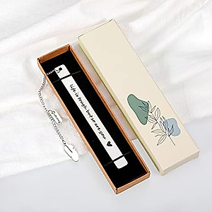 Inspirational Bookmark Gifts for Women Men, Christmas Gift for Son Daughter, Birthday Gift for Best Friend, Graduation Gift for Her Him Boy Girl, Retirement Anniversary Present for Coworker Book Lover