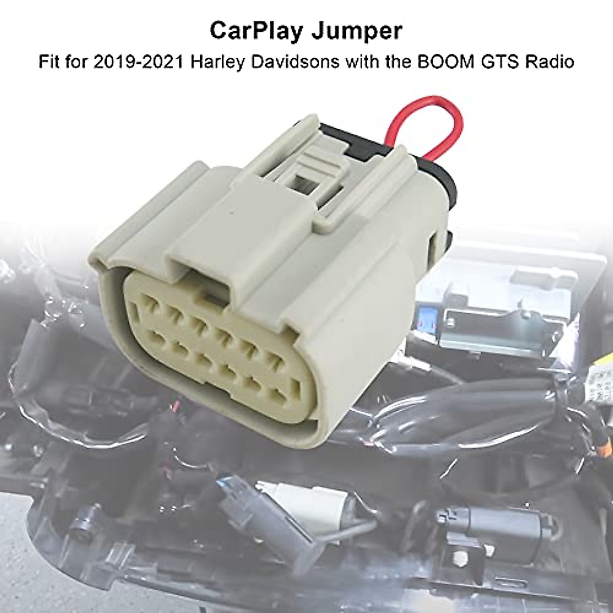 TIKSCIENCE CarPlay Jumper Fit for Harley Davidson 2019 and up GTS Radio