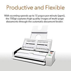 Ambir nScan 700gt Hybrid Duplex Document Scanner for Windows PC