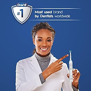 Oral-B Genius X Limited, Electric Toothbrush with Artificial Intelligence, Rechargeable Toothbrush (1) Replacement Brush Head, Travel Case, White