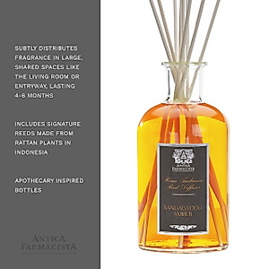 Antica Farmacista Home Ambiance Diffuser, Sandalwood Amber, 16.9 Fl Oz