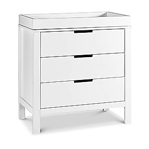 Carter's by DaVinci Colby 3-Drawer Dresser in White