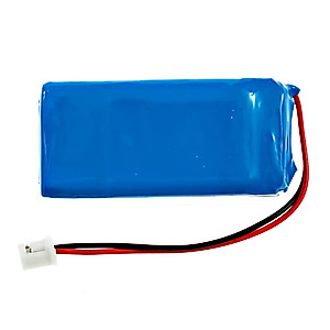 Synergy Digital Dog Collar Batteries, Compatible with AE Energy AE562438P6H Dog Collar Battery, (Li-Pol, 7.4V, 500 mAh), Combo-Pack Includes: 2 x SDDC-P9296 Batteries