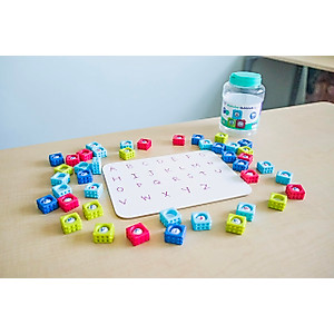 Educational Insights Alphabet BubbleBrix - ABC Learning for Toddlers, Alphabet Toys for Preschool and Kindergarten, Fidget Popper Learning Toy, Gift for Toddlers Ages 3+