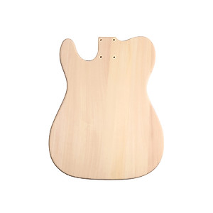Sunsmile DIY Electric Guitar Kit Tele Style Guitar Kits Beginner Kits with Basswood Body Hard Maple Neck Chrome Hardware Right Handed Build Your Own Guitar.
