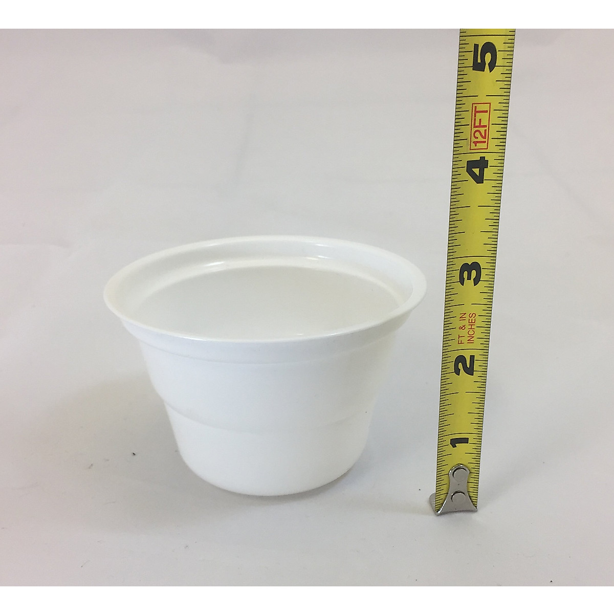 Katori, Vati, Katori, Vadki Platic Bowl for Thali - 100 Pc - White 3.5 inches Diameter