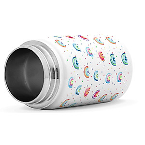 Simple Modern Kids Water Bottle with Straw Lid | Insulated Stainless Steel Reusable Tumbler for Toddlers, Girls, Boys | Summit Collection | 10oz, Rainbow Dream