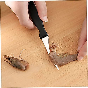 Seafood Tools 4pcs Shrimp Thread Cutter Crab Scissors Debarking Tool Oyster Opener Household Tools Shrimp Peeler Tool Shrimp Line Peeler Shrimp Remover Cutter Shrimp Line Cutter