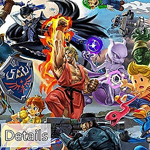HNTHBZ Fashion Canvas Oli Painting Newest Super Smash Bros Ultimate Update Video Game Poster Cartoon Pictures Artwork Wall Art For Home Decor Paintings