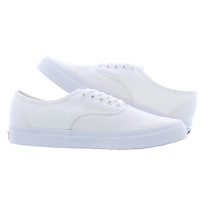 Vans Authentic Casual Shoes Size Men's 8.5 / Women's 10 True White