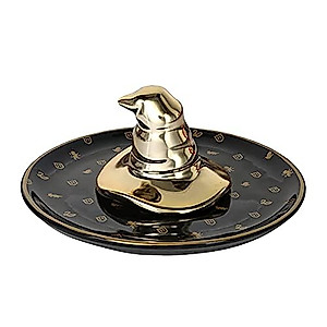 Harry Potter Sorting Hat Ceramic Trinket Tray - 3D Trinket Jewelry Holder, Bracelets Rings Earrings Storage Dish