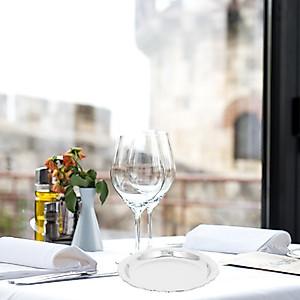 DECHOUS 1set Metal Insulated Coasters Metal Coffee Cup Table Coasters for Drinks Desktop Decor Cocktail Metal Coaster Christmas Dinner Decor Metal Cup Mats Cup Holder Coaster Cup Coaster