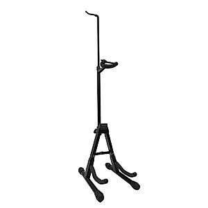 Rayzm Violin Stand with Bow Holder, Adjustable Portable Folding Tripod Metal Stand for Violin/Ukulele/Mandolin, Easy Installation