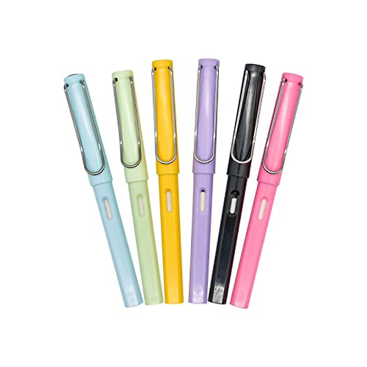 Lopenle 6pcs Eternal Pencils Inkless Pen With 12PCS Replaceable Refills Technology Unlimited Writing Magic Pencil For School Office Professional Use