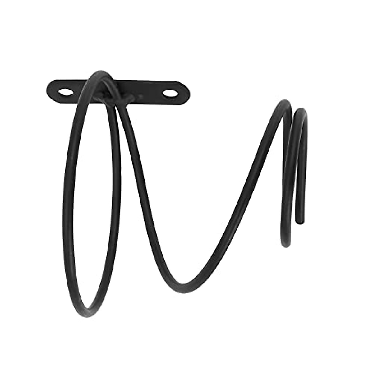 Senmubery Hefddehy Pack of 6 Wall Mounted Wine Racks - Red Wine Bottle Display Holder with Screws, Metal Hanging Wine Rack Organizer