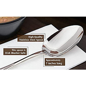 Dad's Peanut Butter Engraved Stainless Steel Spoon Token Of Love Gifts For Dad On Father's Day Birthday Anniversary Special Occasion From Son Or Daughter