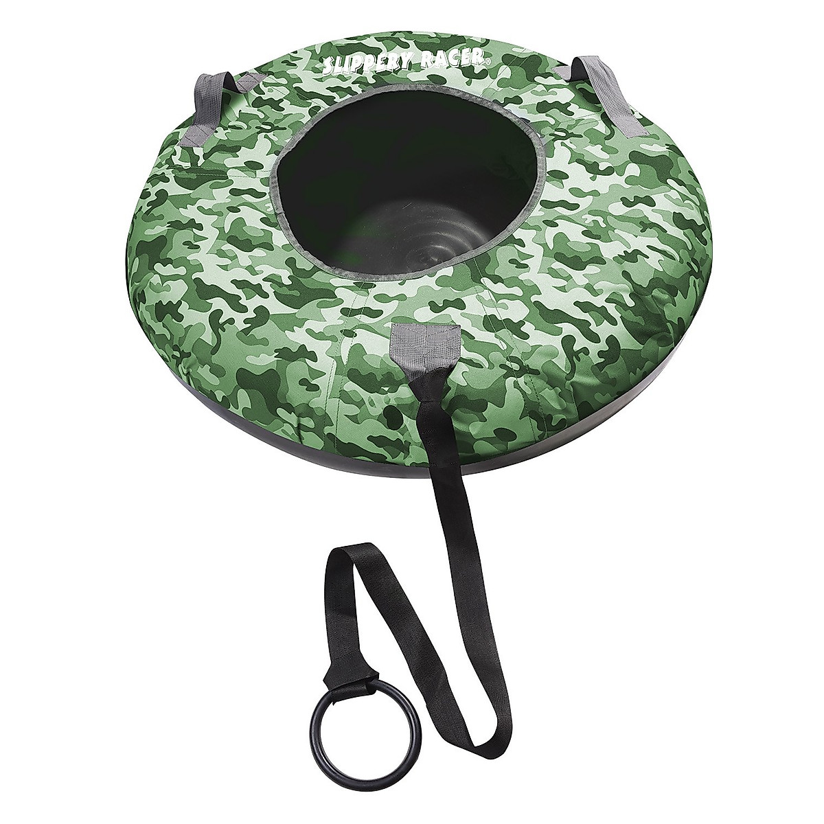 Slippery Racer Heavy Duty Commercial Snow Tube, Hard Bottom, Cushion Insert, Canvass Cover-42”