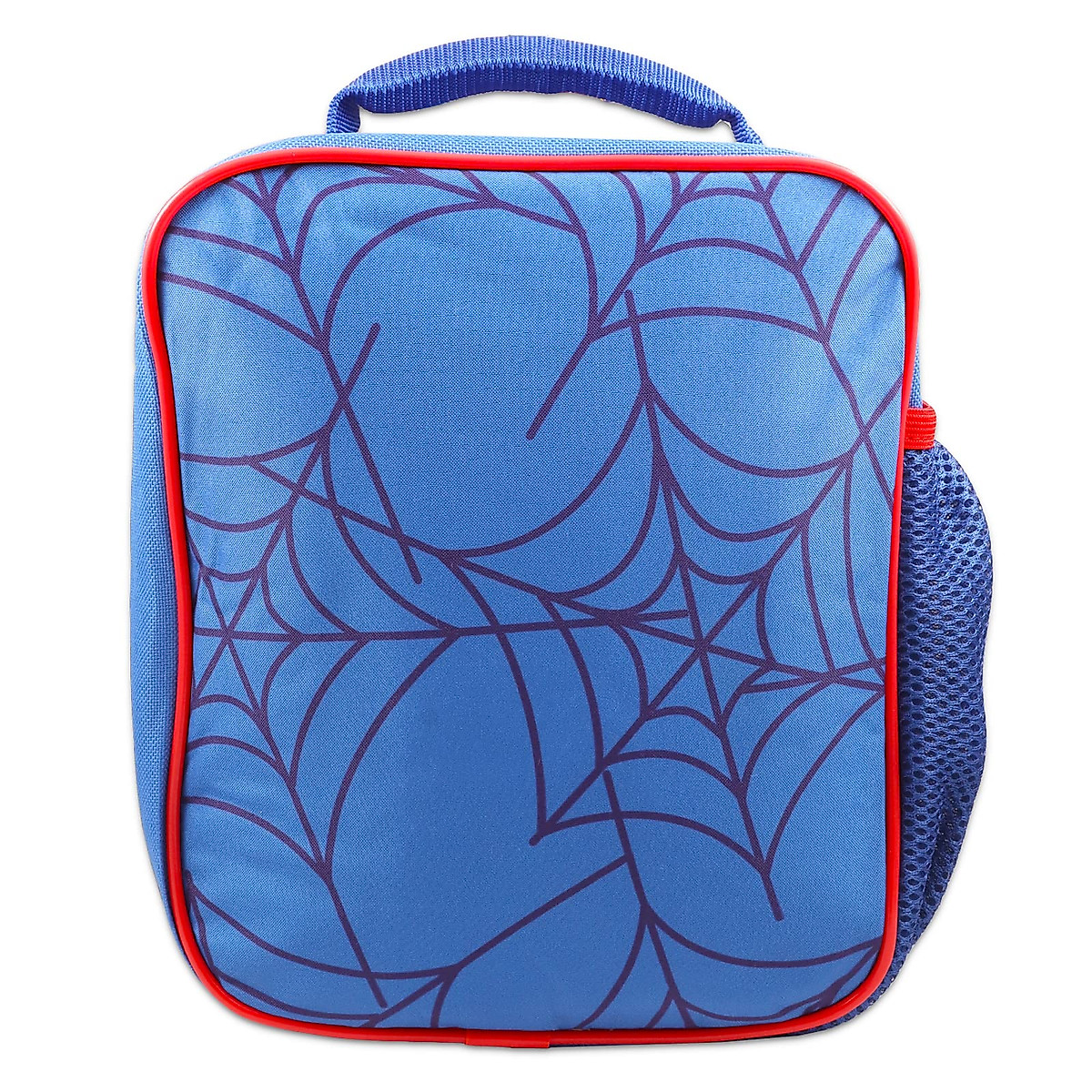 Spiderman Backpack and Lunch Box for Boys Set - Spiderman Backpack for Boys 7-8 Bundle with Backpack, Spiderman Lunch Bag, Water Bottle, Stickers, More | Spiderman Backpack Kids
