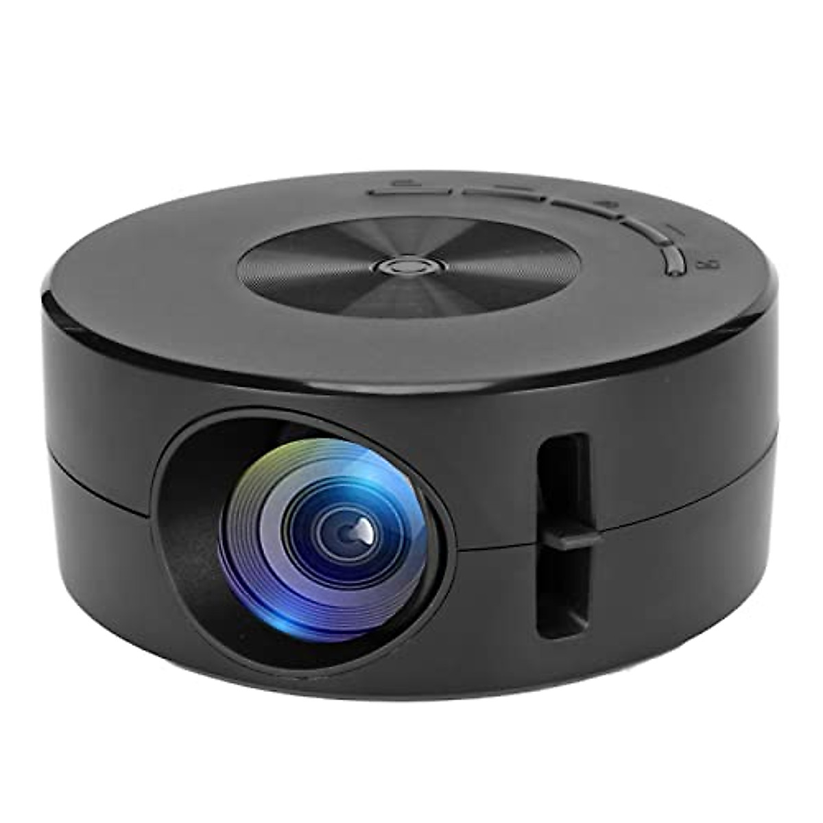 Video Projector, HD 1080P LED Mini Projector Portable Projector, Up to 100in USB Charging Wireless Movie Projector Built in Speaker, Outdoor Pocket Pico Projector for Smartphone, Tablet, Laptop