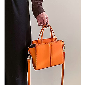 Crossbody Bags for Women Soft PU Leather Fashionable Small Tote Handbag Satchel Purses 2023