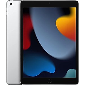 2021 Apple iPad (10.2-inch, Wi-Fi, 64GB) - Silver (Renewed)