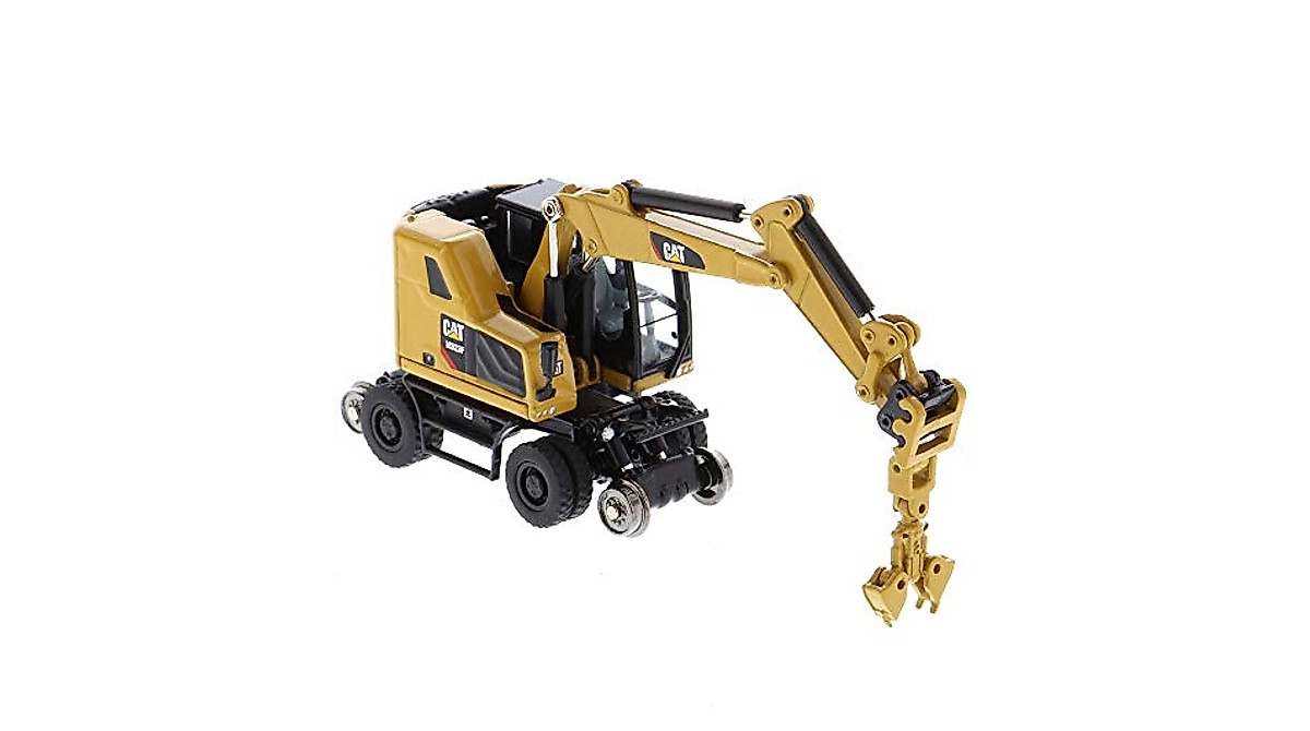 Caterpillar M323F Railroad Excavator Model - Diecast Collectible