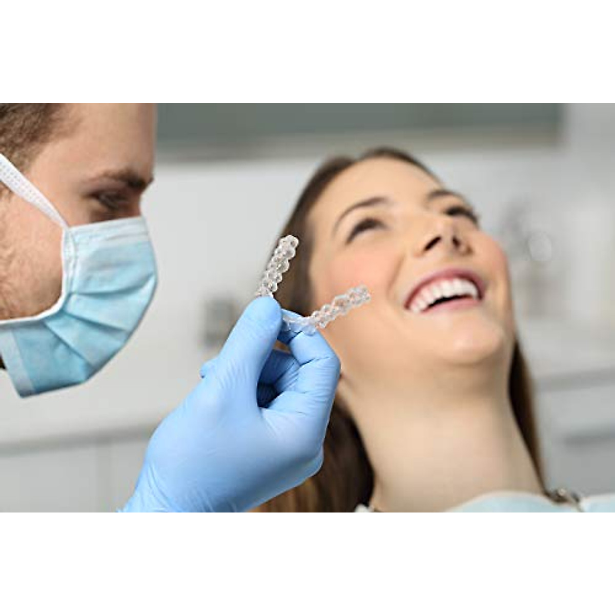 20 Sheets 1.0MM Dental Hard Splint, Thermoforming Materials for Vacuum Forming Machine 5''x 5''