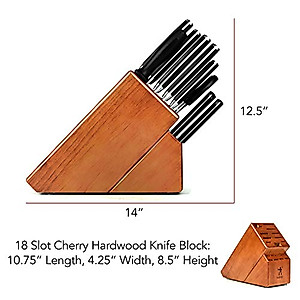 Henckels Forged Premio 19-pc Knife Block Set