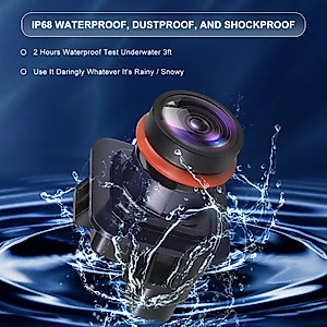 PARTSELECT Rear View Backup Camera EG1Z-19G490-A DG1Z-19G490-A Replacement for Ford Taurus 13-19, Ford Taurus Sho 13-19, Ford Taurus Police Model 13-19 Park Assist Reverse Back Up Camera