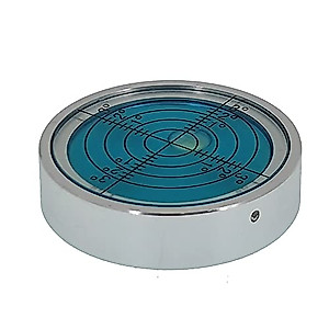 XMLEI Level fan small high precision level universal direction bubble level horizontal bead circular horizontal bubble (40mm)