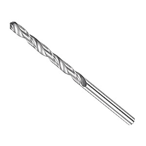 CoCud Solid Carbide Drill Bits, 3.3mm Diameter, K35 Tungsten Carbide Straight Shank Twist Drill Bits - (Applications: for Stainless Steel Alloy), 1-Piece