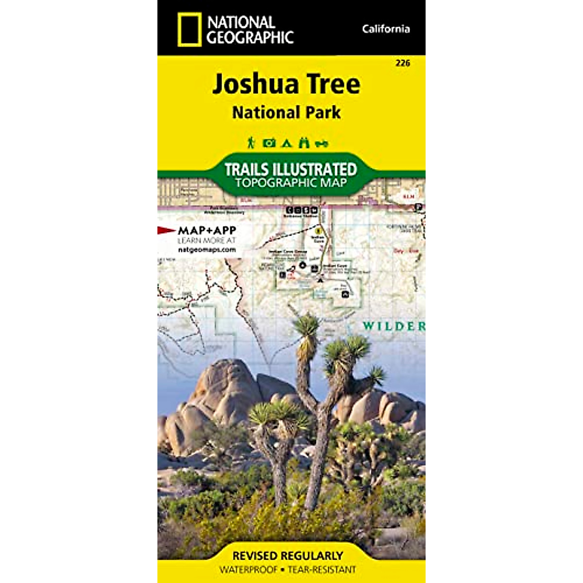 Joshua Tree National Park (National Geographic Trails Illustrated Map) (National Geographic Trails Illustrated Map, 226)