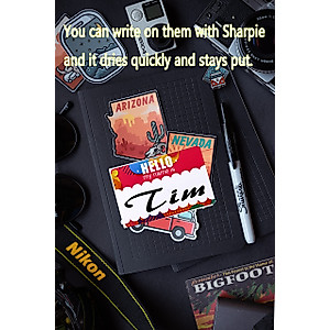 Name Tag Stickers Identify People Name Tag Labels Perforated Roll Tag for Classroom Clothes Desks Backpack Nametag Labels (Name)