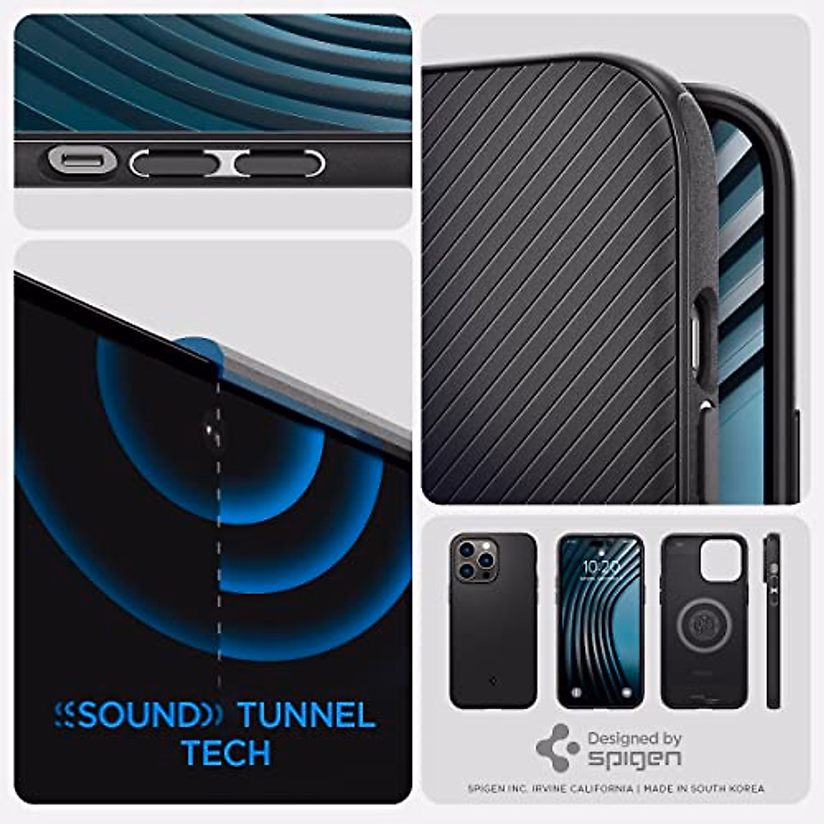 Spigen Mag Armor MagFit Bumper Case for iPhone 14 Pro Max (2022) - Matte Black, Compatible with MagSafe