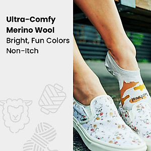 Smartwool Women's Ski Print Targeted Cushion Merino Wool Over The Calf Socks, Twilight Blue, Small